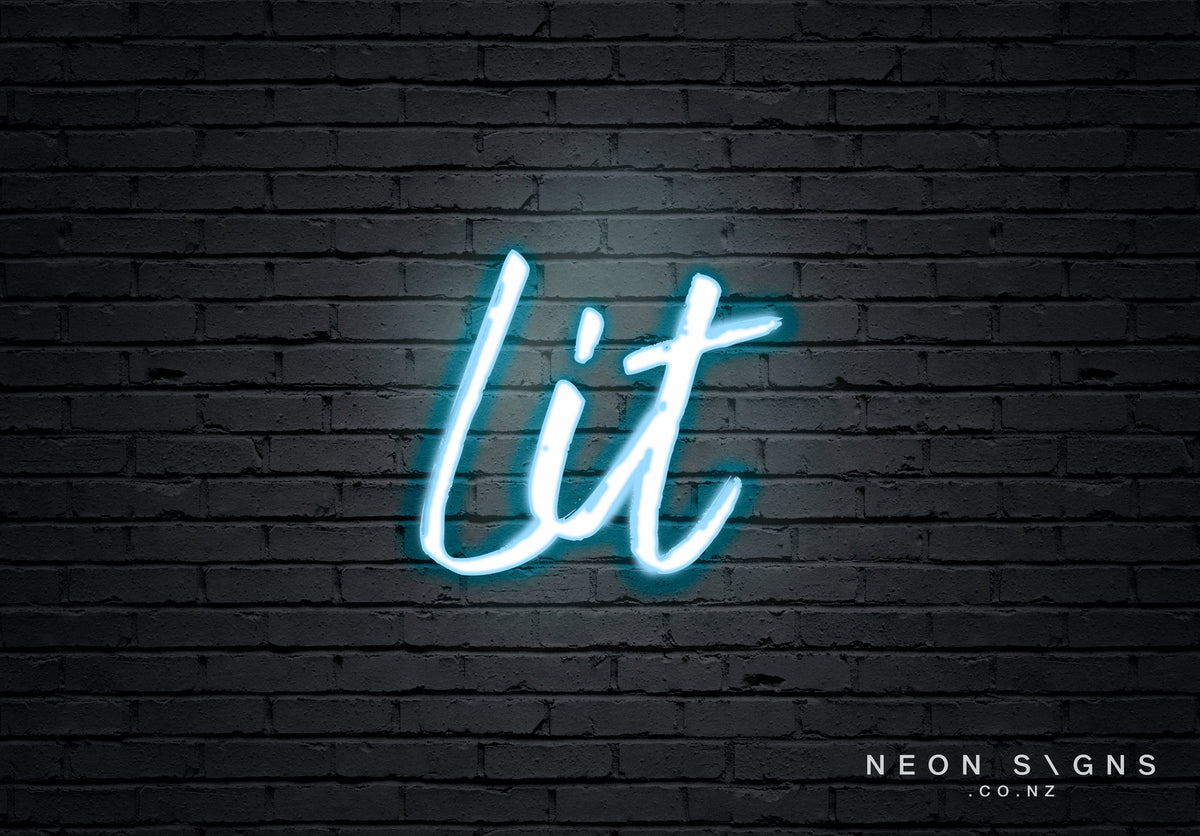 Lit - LED Neon Sign – Neon Signs Ltd.