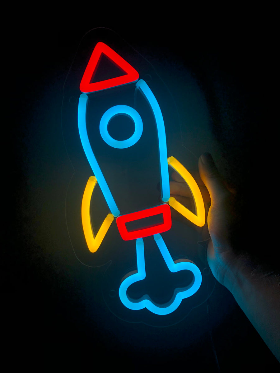 Rocket - LED Neon Sign – Neon Signs Ltd.