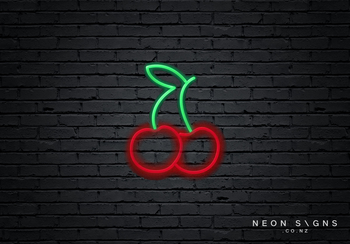 Cherries - LED Neon Sign – Neon Signs Ltd.